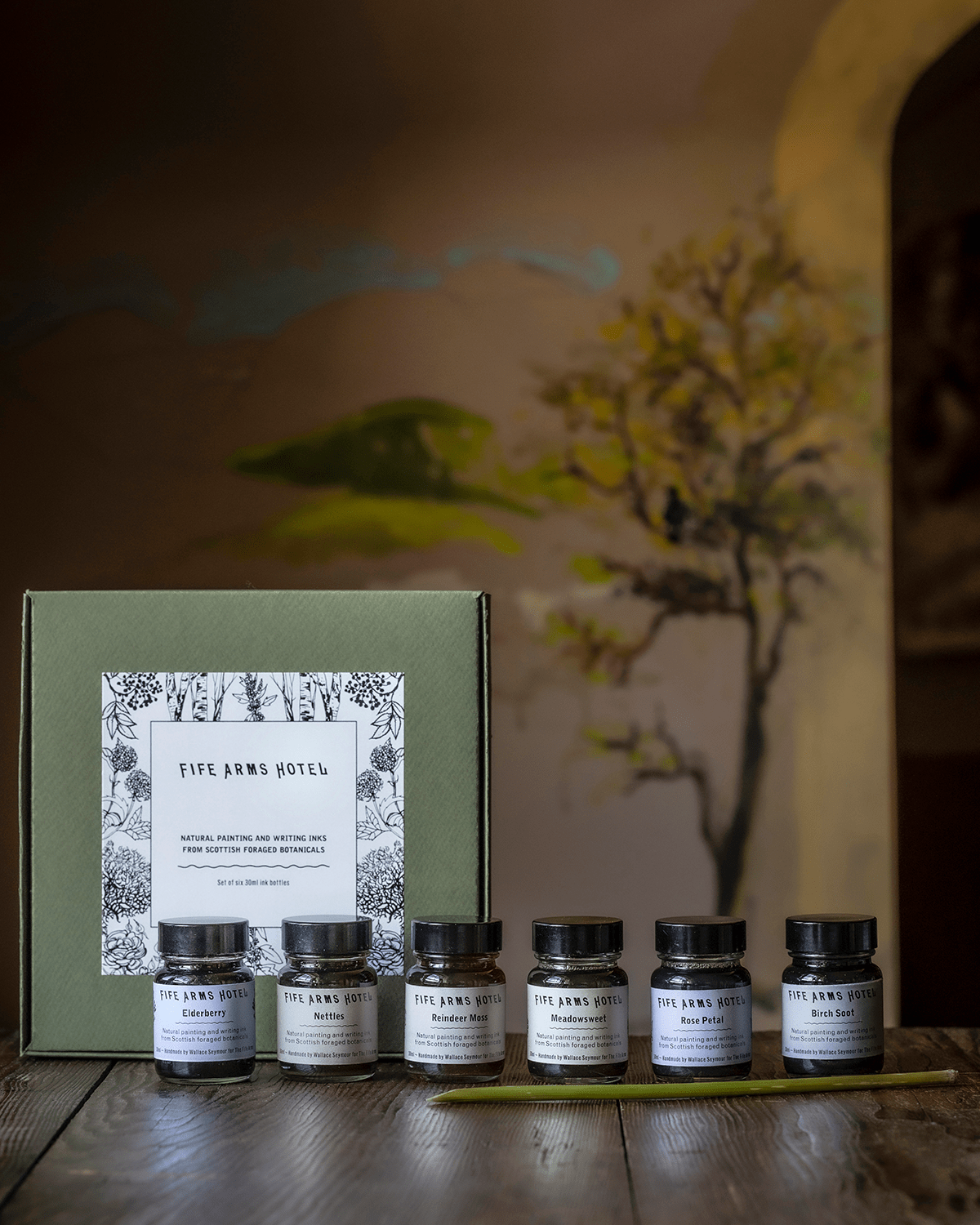 Scottish Botanical Painting & Writing Inks – The Fife Arms Shop