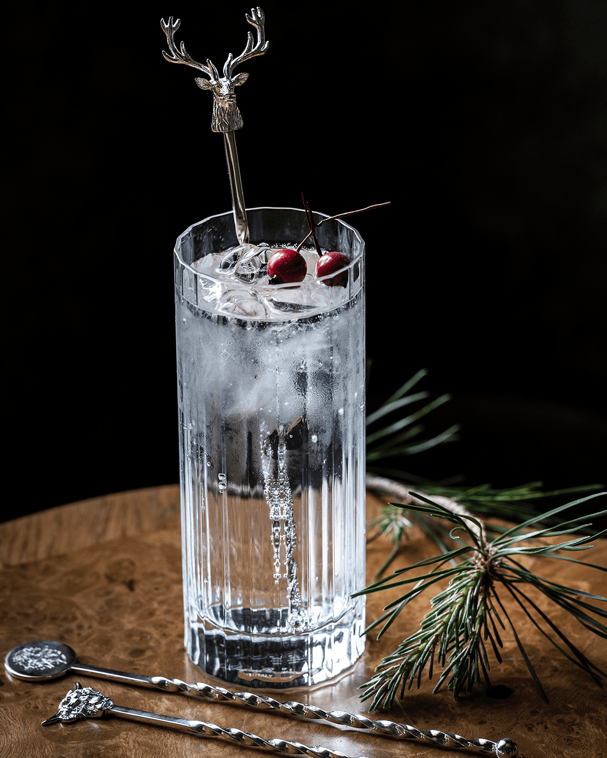 Silver Stag's Head Cocktail Stirrer | Festive Gift Edit | The Fife Arms ...