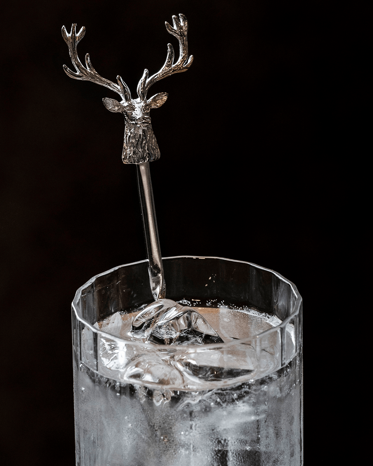 Silver Stag's Head Cocktail Stirrer | Festive Gift Edit | The Fife Arms ...
